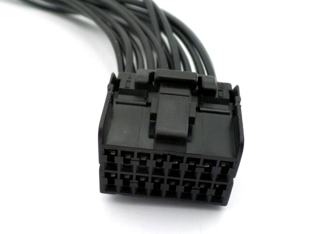 Connector 16 Way Speedo / Clocks Kawasaki Plug Pigtail L-16