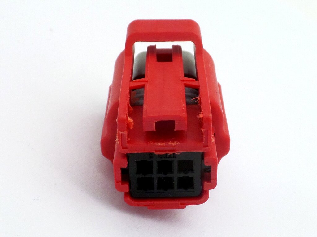 Connector 6 Way Honda KTM OBD11 Red Female Harness K-16